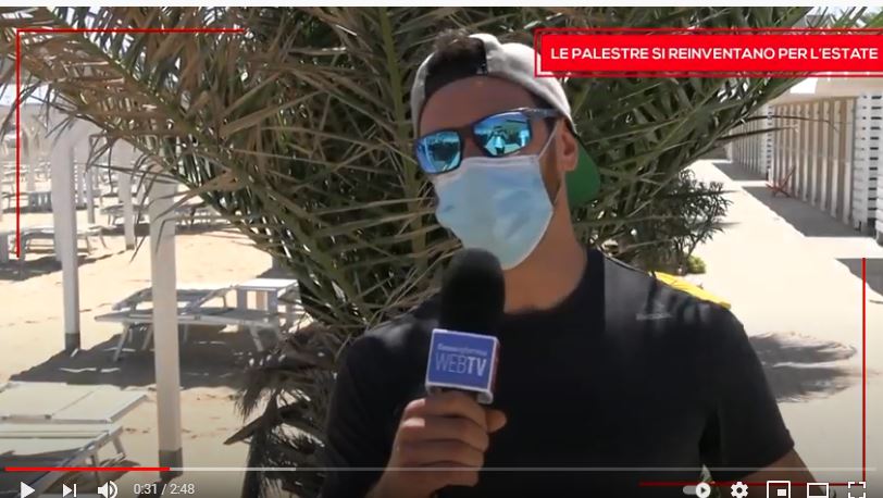 Le palestre si reinventano per l'estate. VIDEO - Fanoinforma