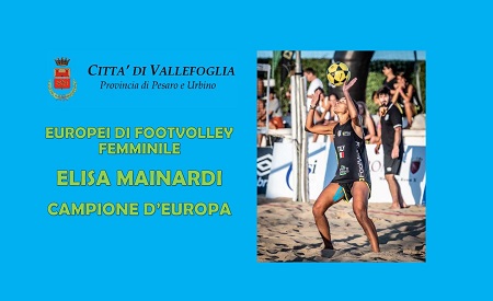 Citta di Vallefoglia, Europei di FootVolley femminile, Elisa Mainardi ...